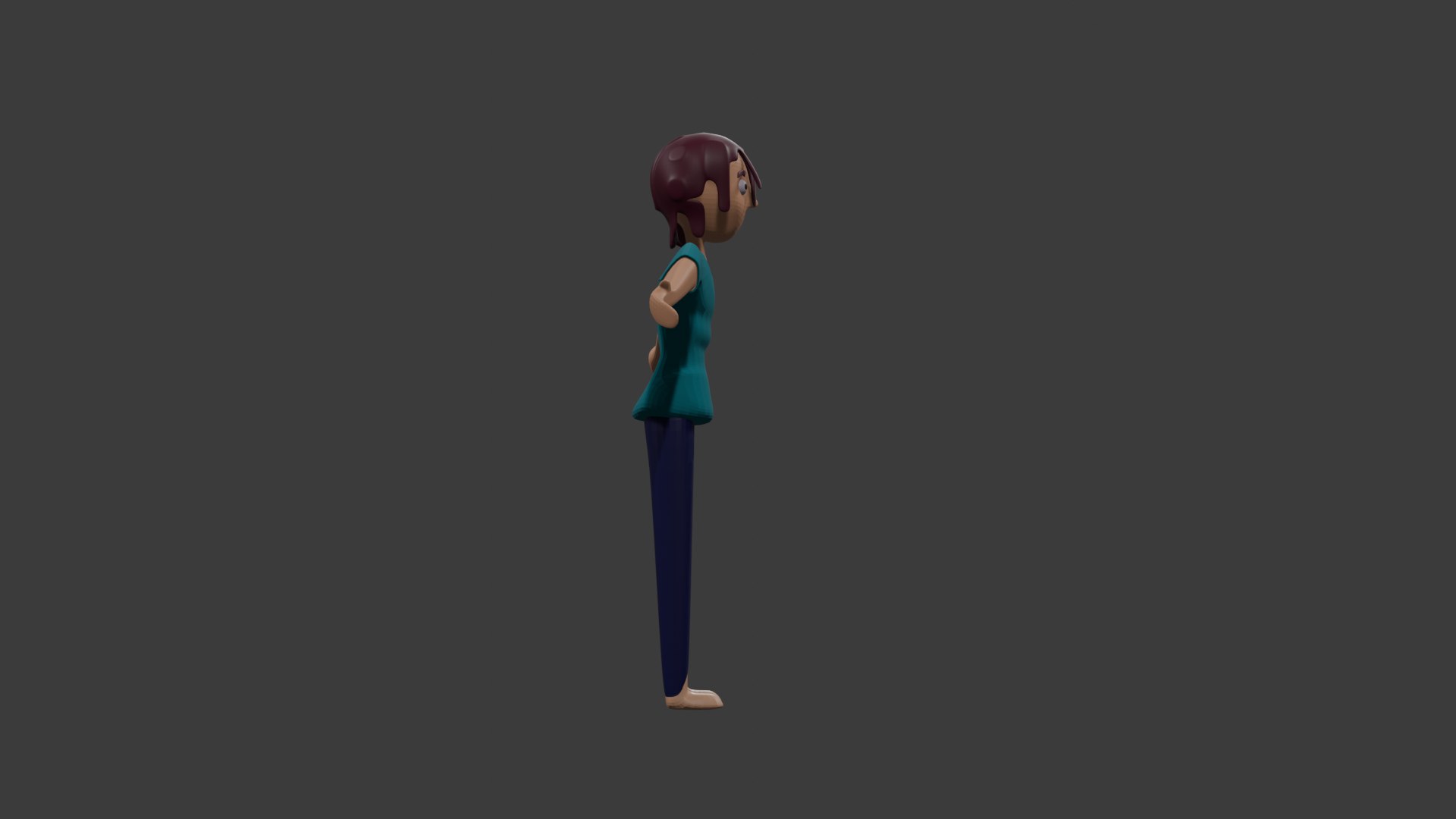 Boy Lowpoly 3D Model - TurboSquid 2276802