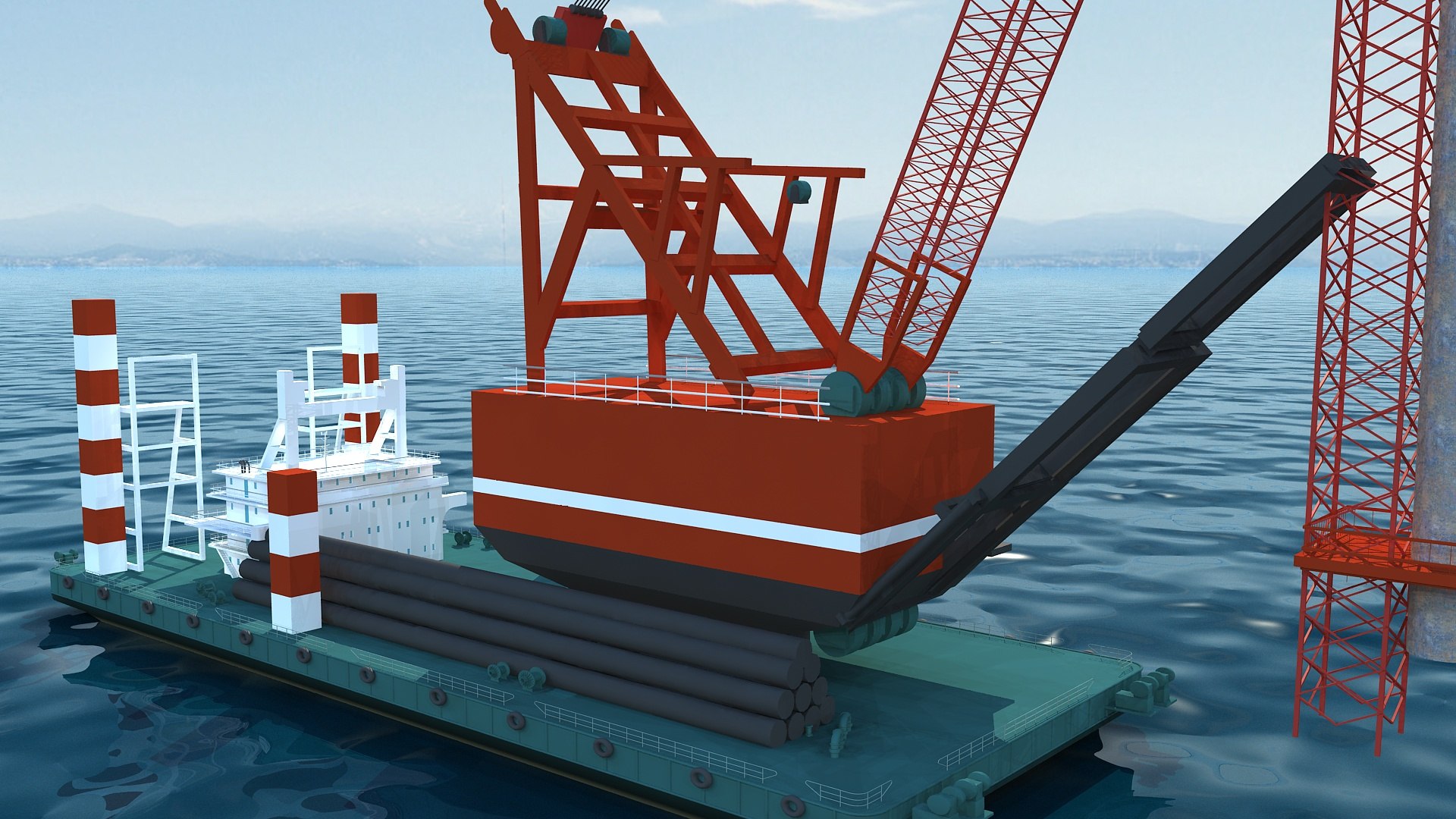 Pile Driver 3D Model - TurboSquid 2128805