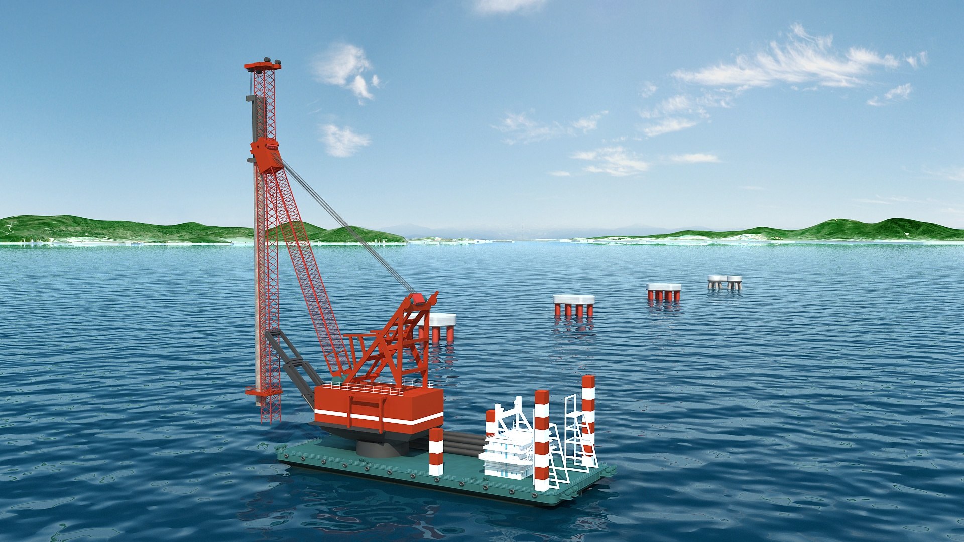 Pile Driver 3D Model - TurboSquid 2128805