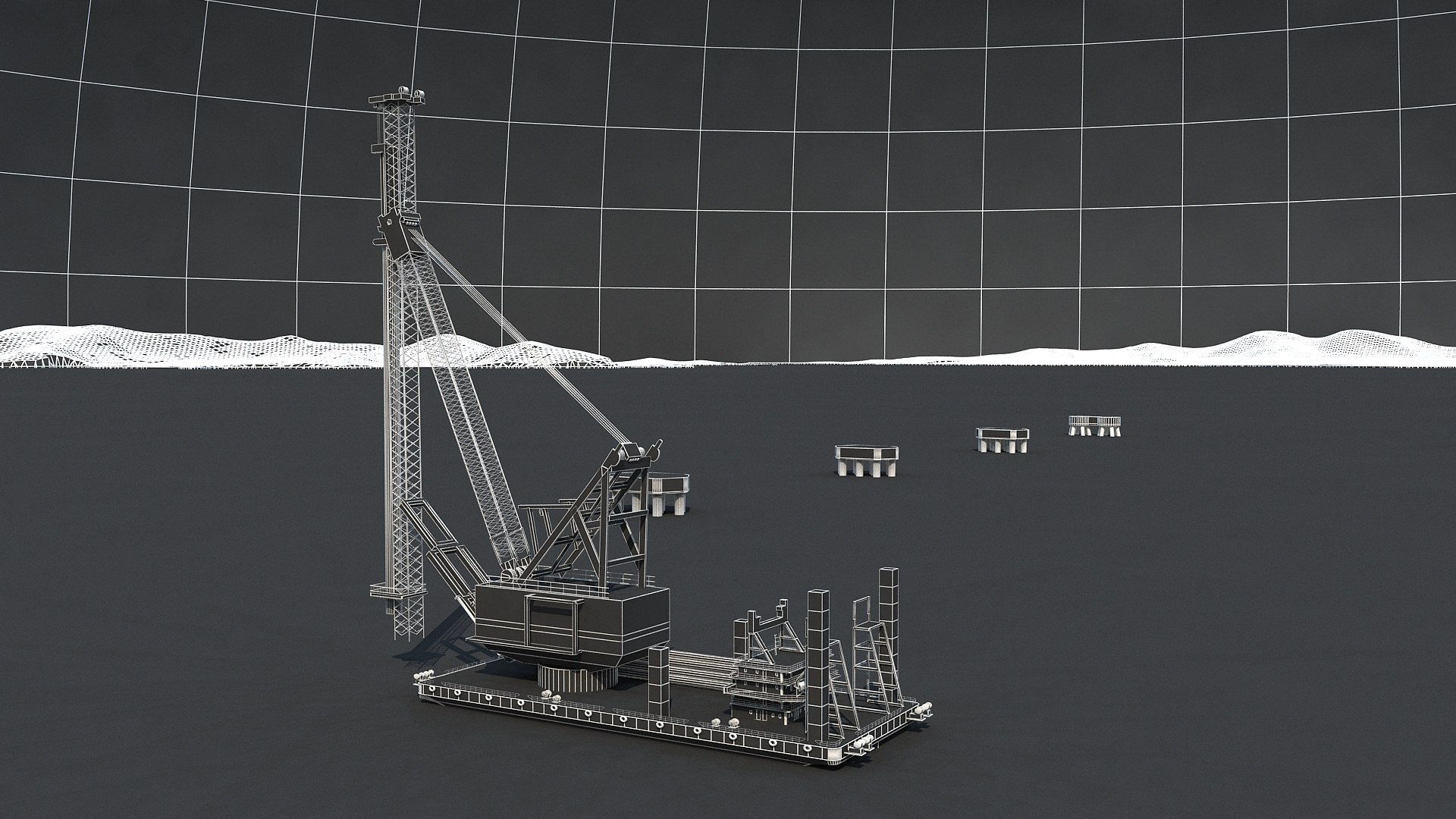 Pile Driver 3D Model - TurboSquid 2128805