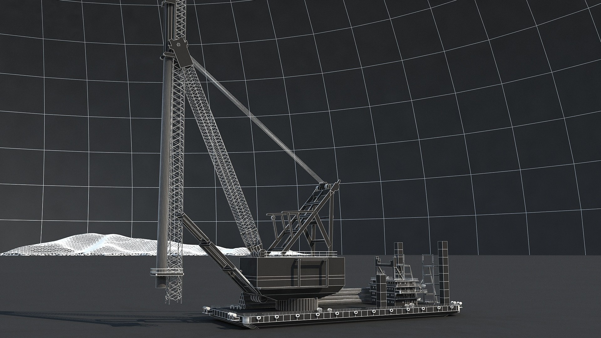 Pile Driver 3D Model - TurboSquid 2128805