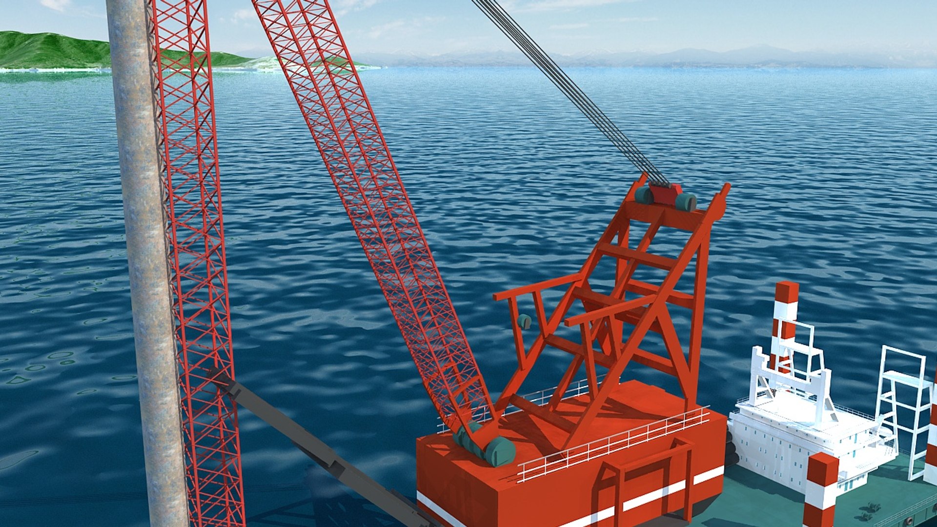 Pile Driver 3D Model - TurboSquid 2128805