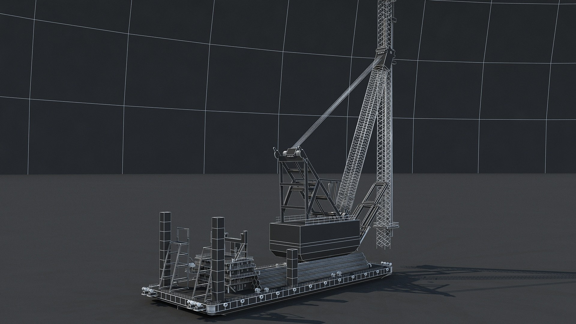 Pile Driver 3D Model - TurboSquid 2128805