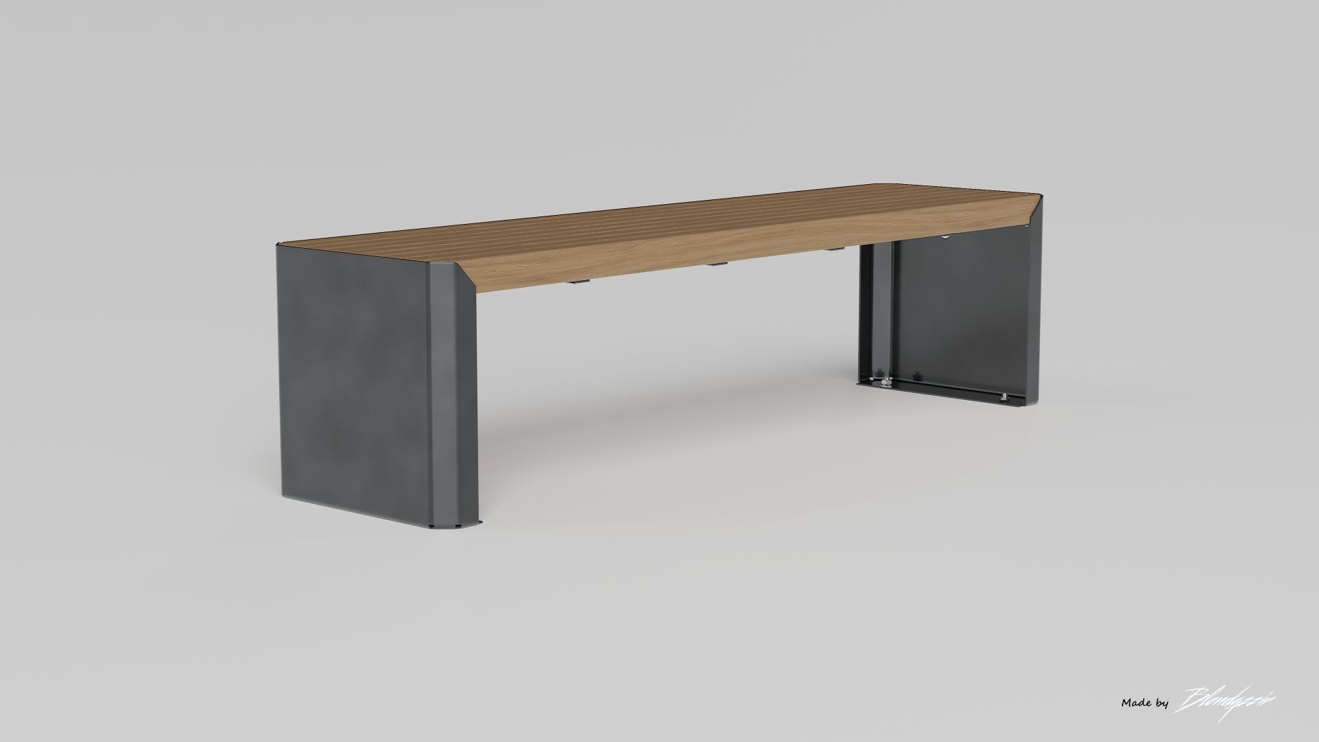 ZANO MODERN BENCH 3D Model - TurboSquid 2222396