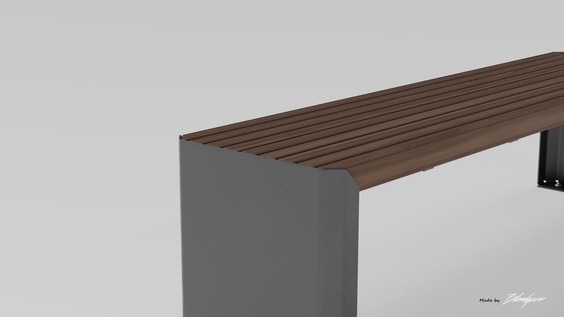 ZANO MODERN BENCH 3D Model - TurboSquid 2222396