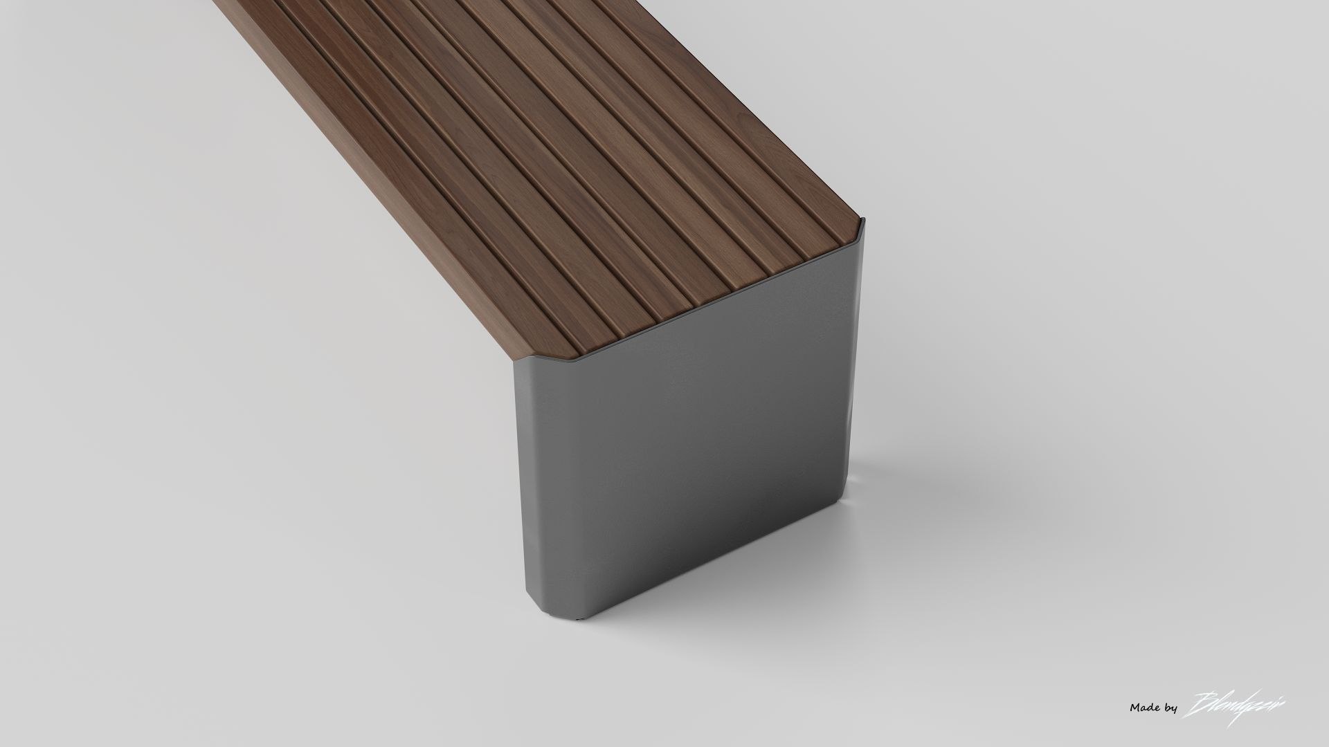 ZANO MODERN BENCH 3D Model - TurboSquid 2222396
