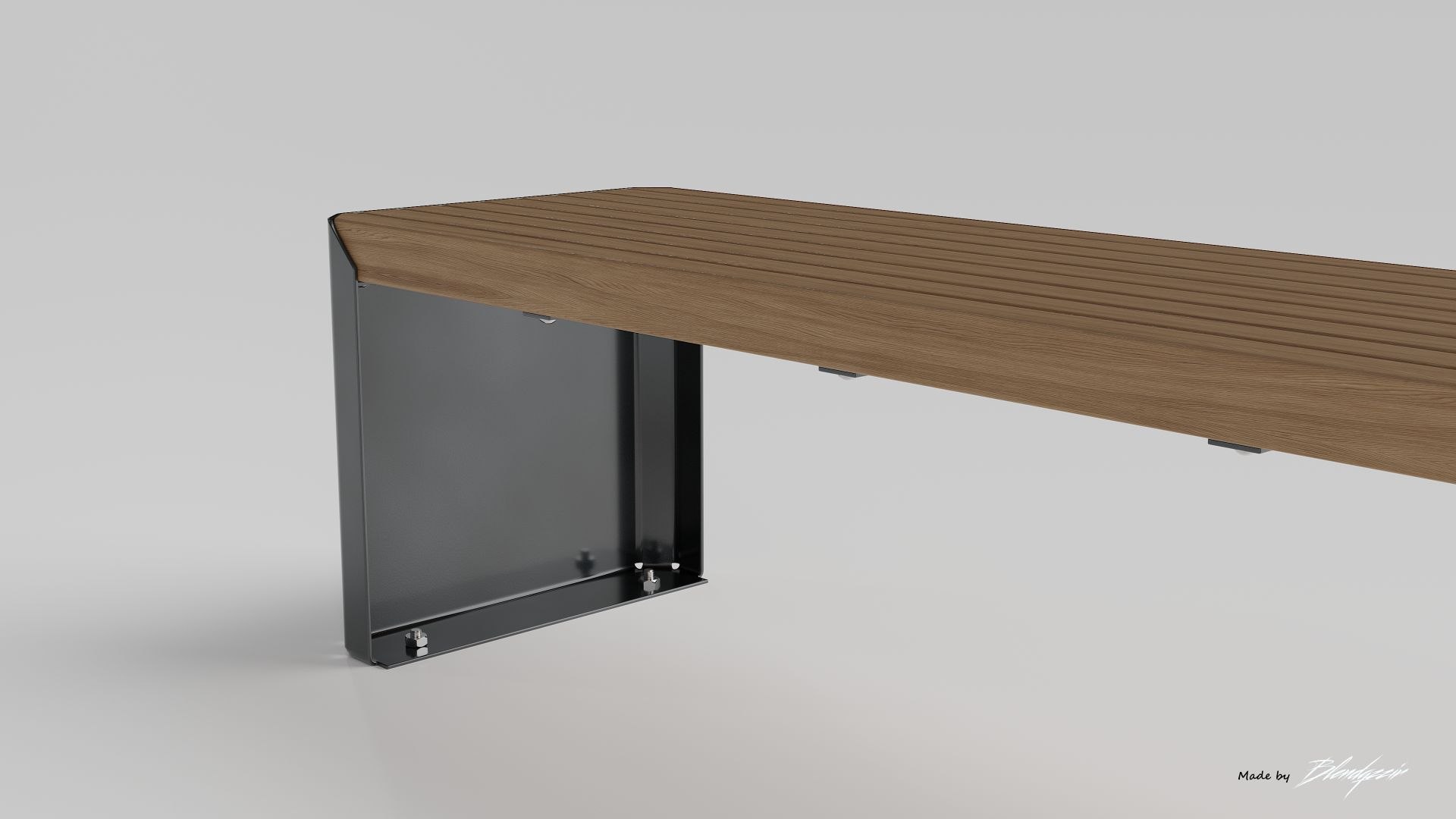 ZANO MODERN BENCH 3D Model - TurboSquid 2222396