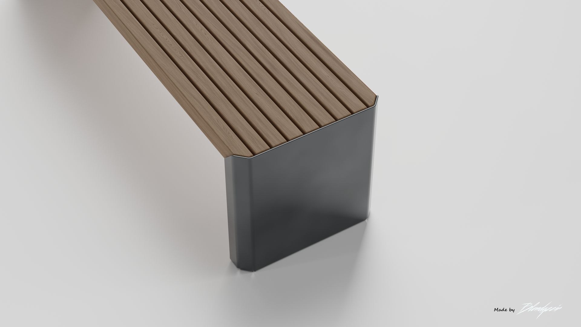 ZANO MODERN BENCH 3D Model - TurboSquid 2222396