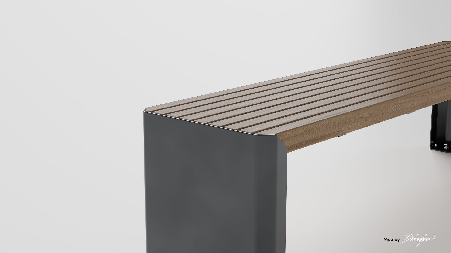 ZANO MODERN BENCH 3D Model - TurboSquid 2222396