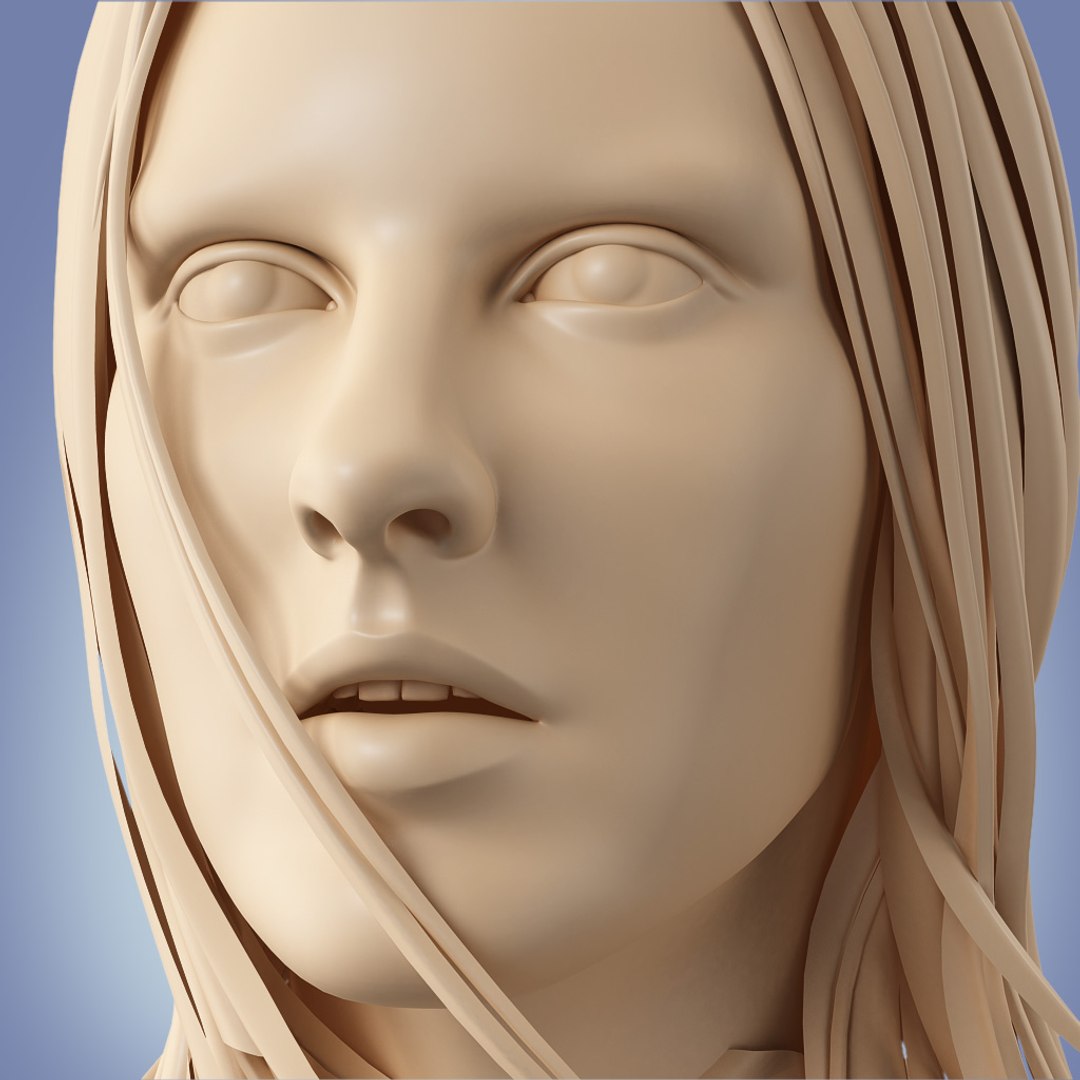 3d human female woman