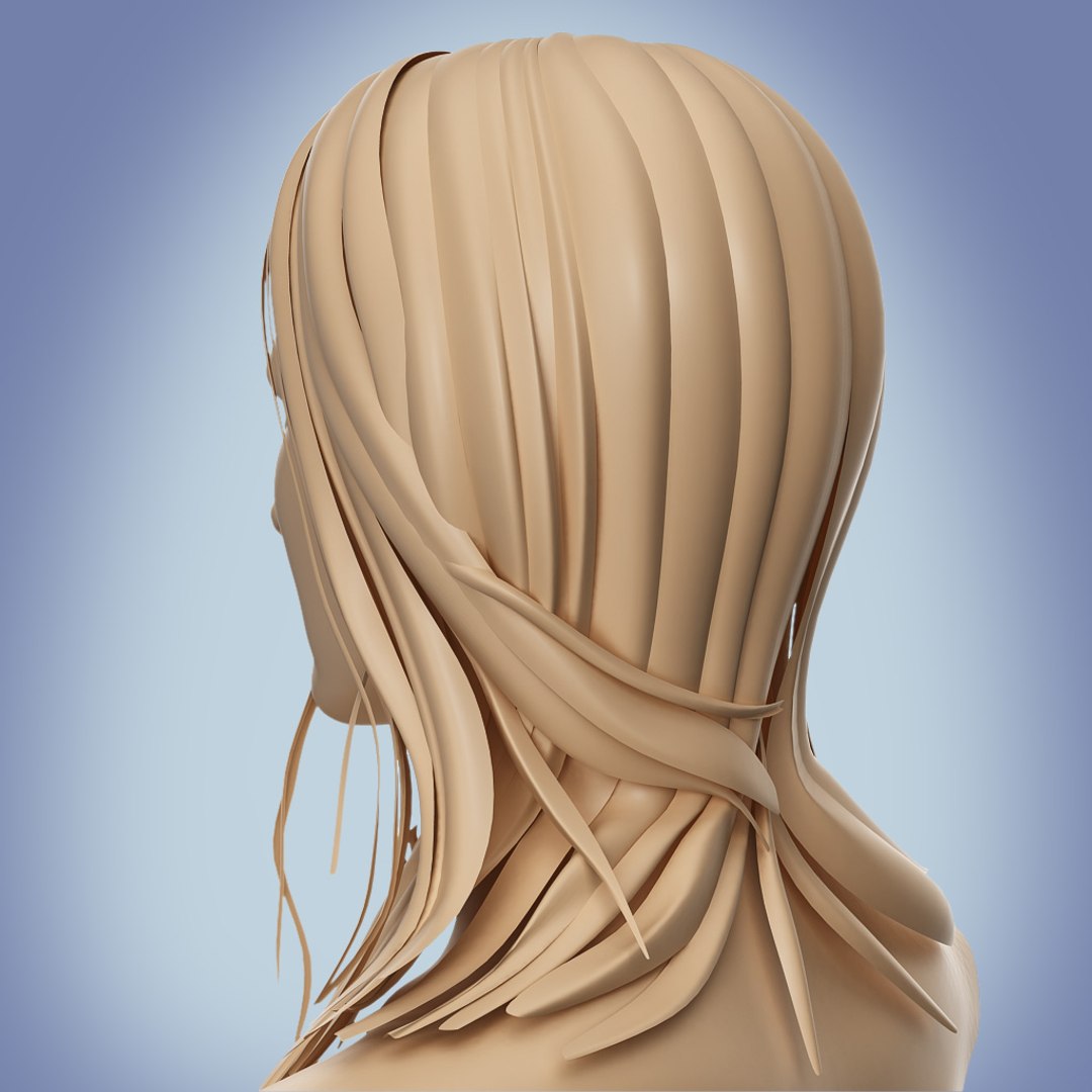 3d human female woman