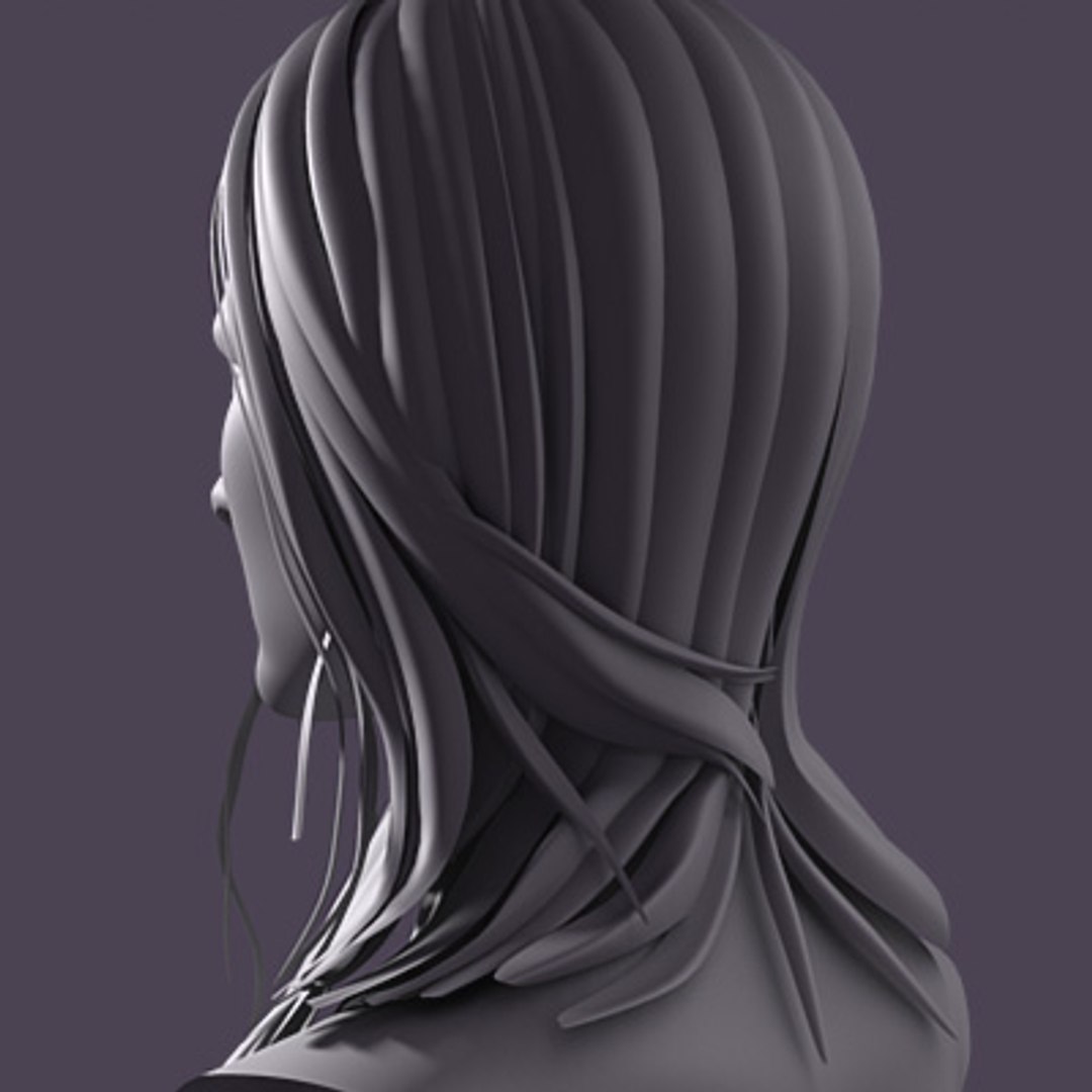 3d human female woman