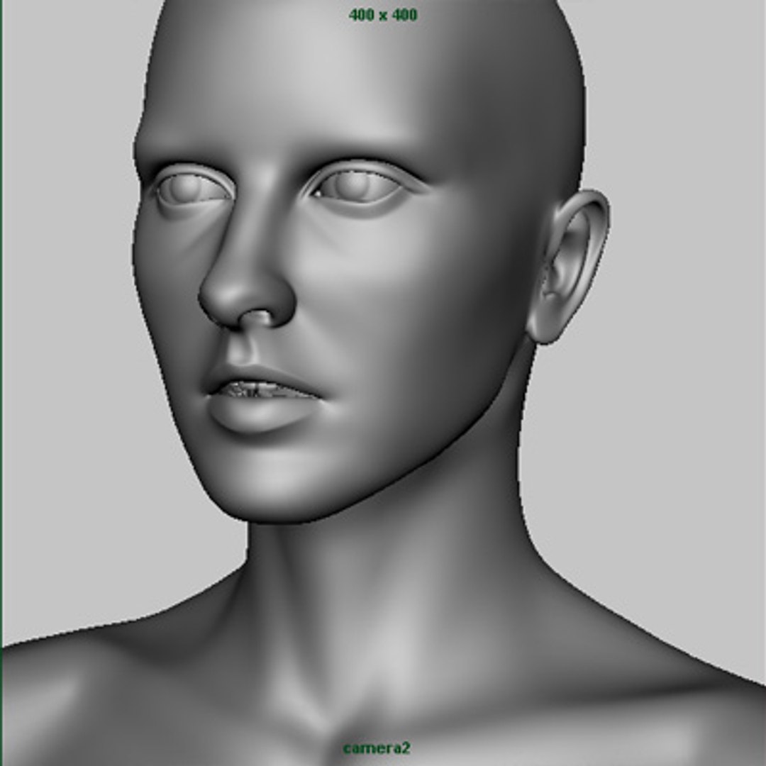 3d human female woman