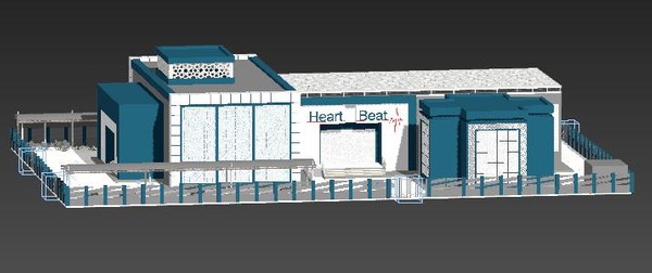 3d medical center model