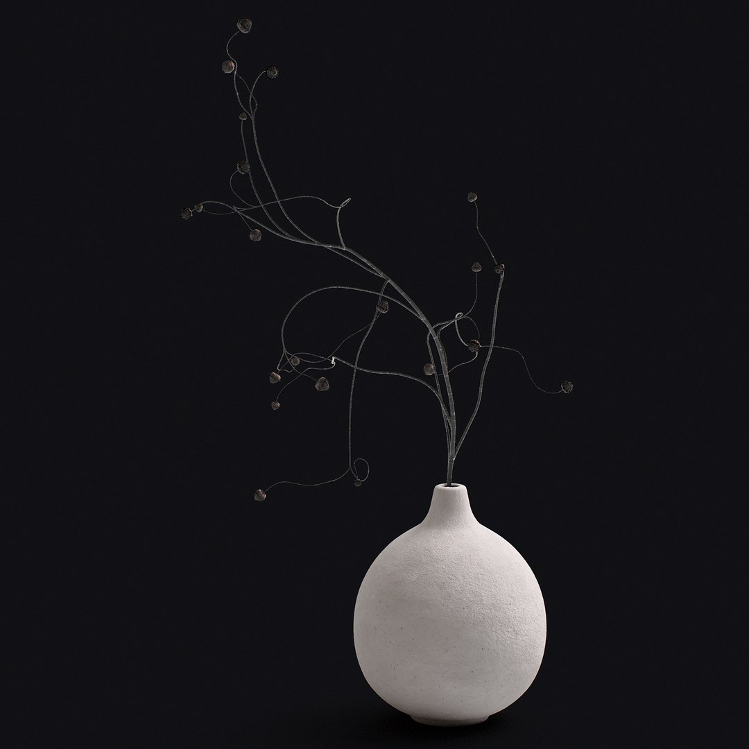 3D Decor Set 4 Vases Model - TurboSquid 2055937