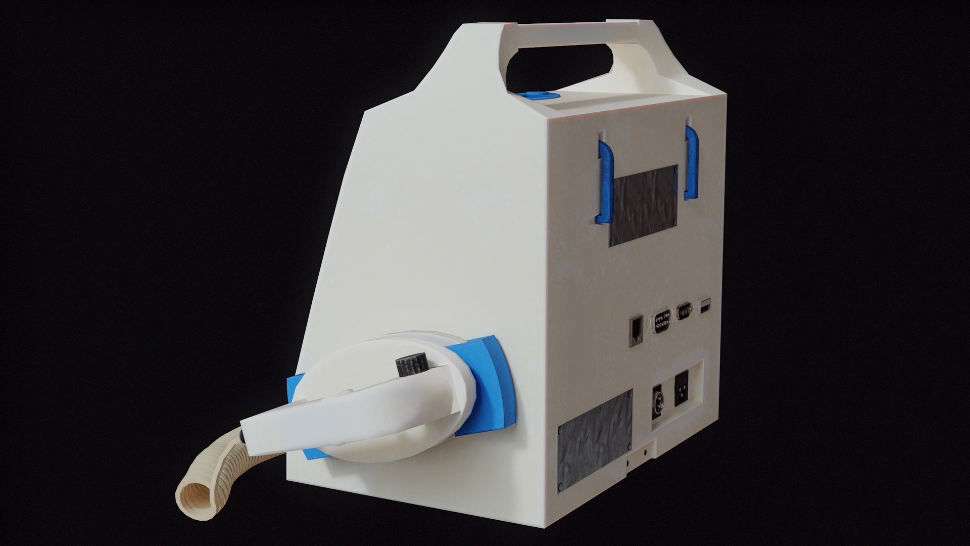 3D Model Defibrillator Schiller Defigard 5000 PBR - TurboSquid 2130537