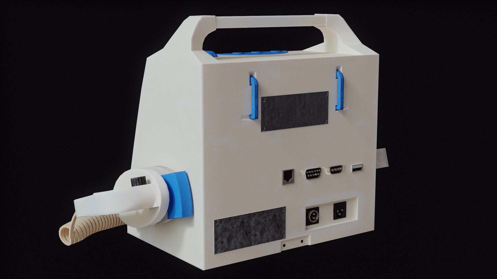 3D Model Defibrillator Schiller Defigard 5000 PBR - TurboSquid 2130537