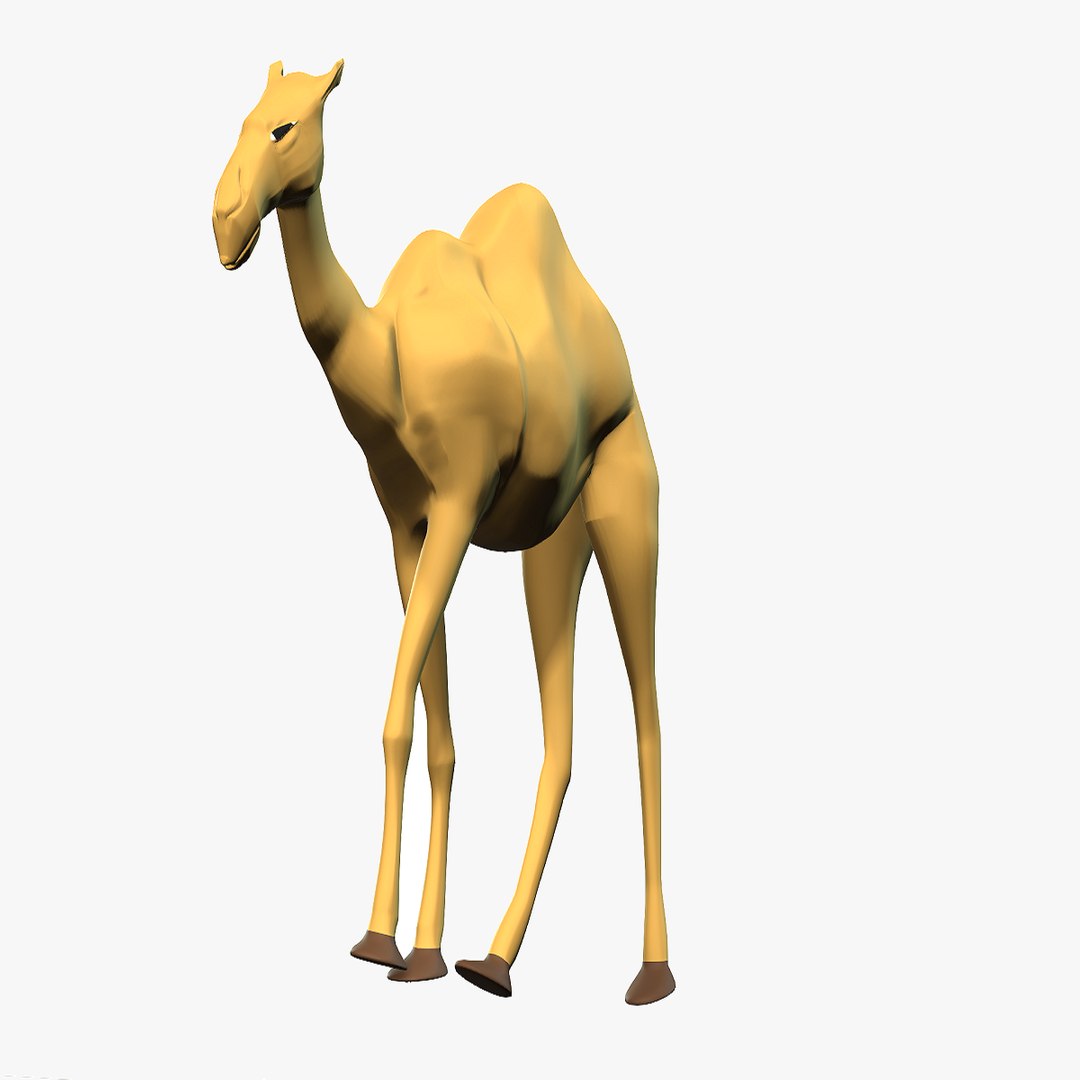3D Walking Camel - TurboSquid 1845468