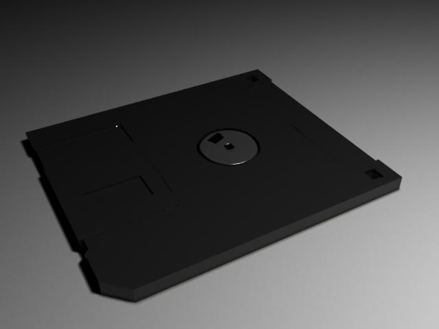 Floppy Disk 3d Model