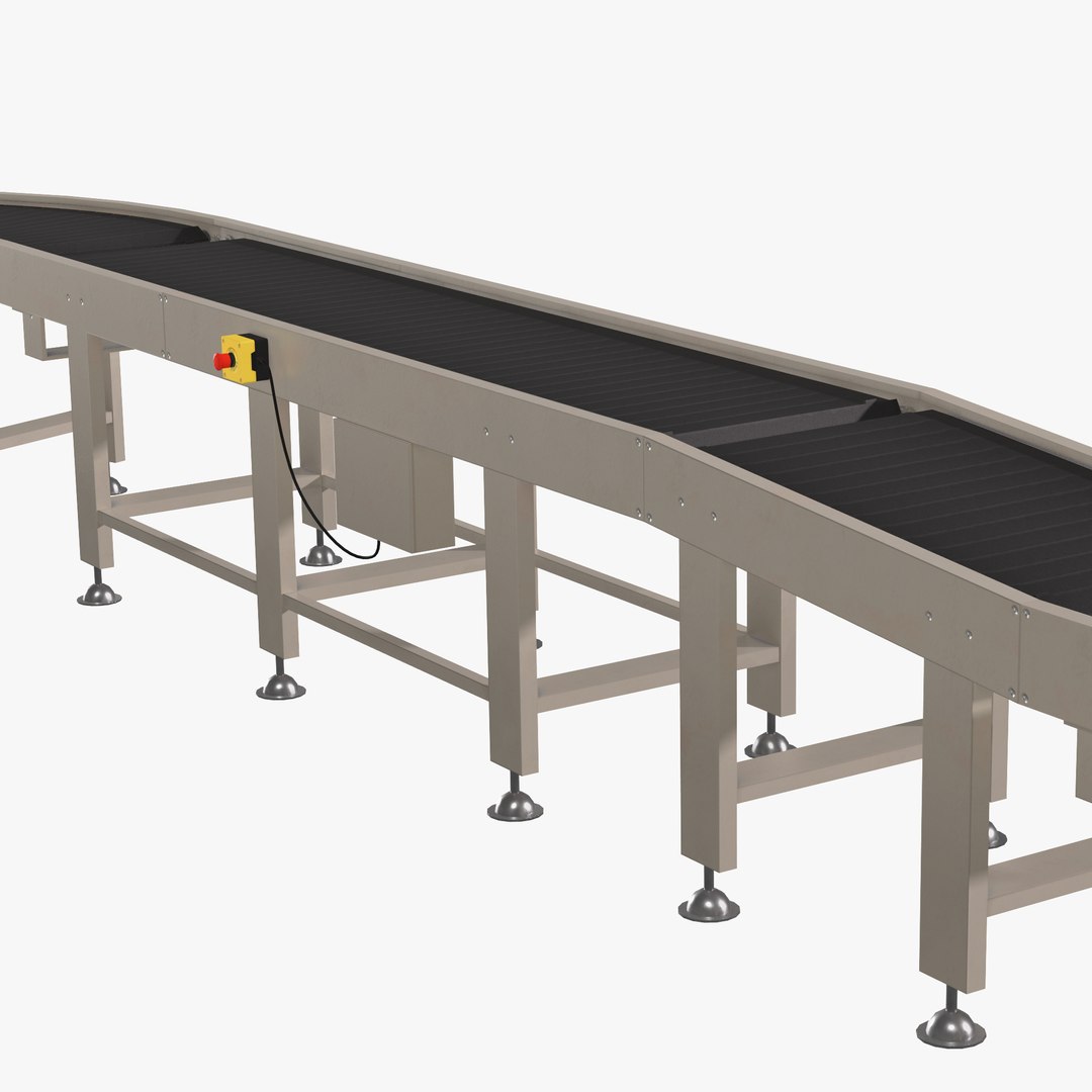 Conveyor 3D Model - TurboSquid 2079312
