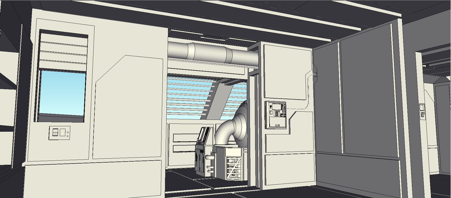 Sci-fi Rpg House Interior 3D Model - TurboSquid 1219987