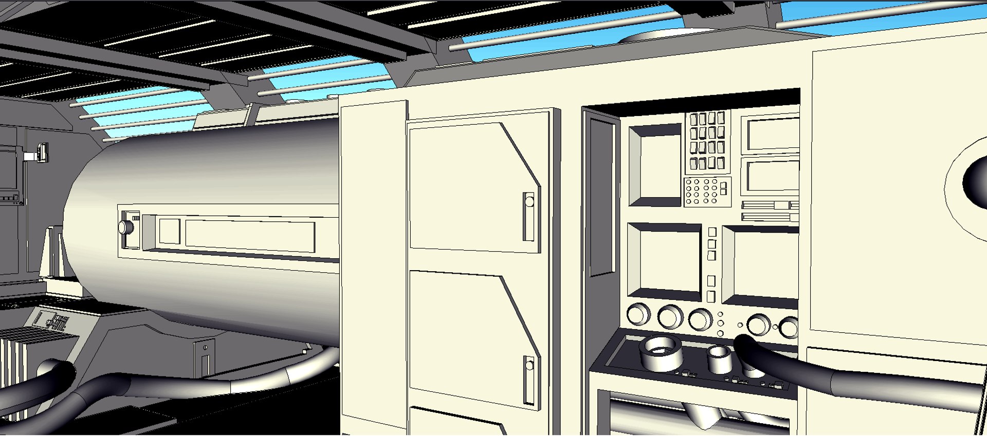 Sci-fi rpg house interior 3D model - TurboSquid 1219987
