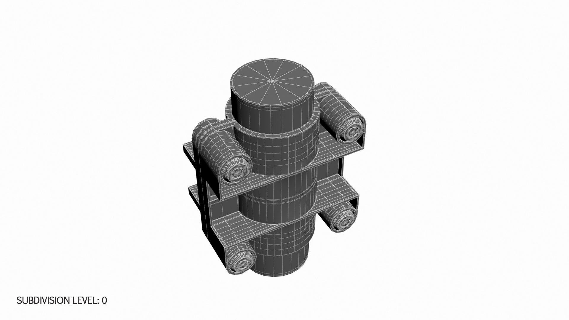 3D Pipe Mount - TurboSquid 1481534
