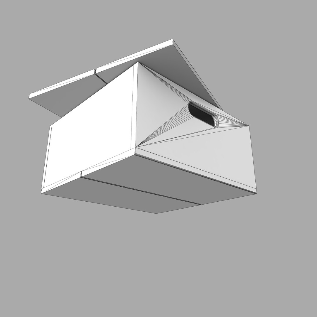 Vintage Wooden Starch Box 3D Model - TurboSquid 1430396