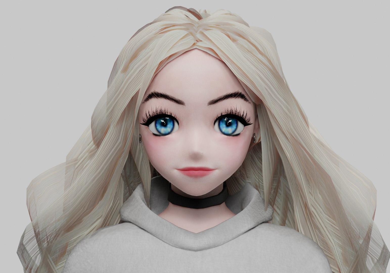 Standard Basic Girl V40068 3D Model - TurboSquid 2271564