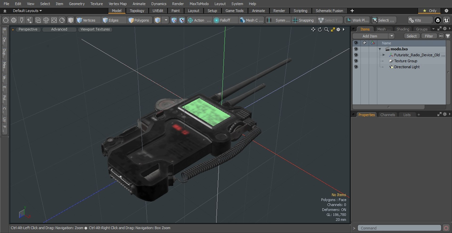 3D Futuristic Radio Device Old model - TurboSquid 2099724