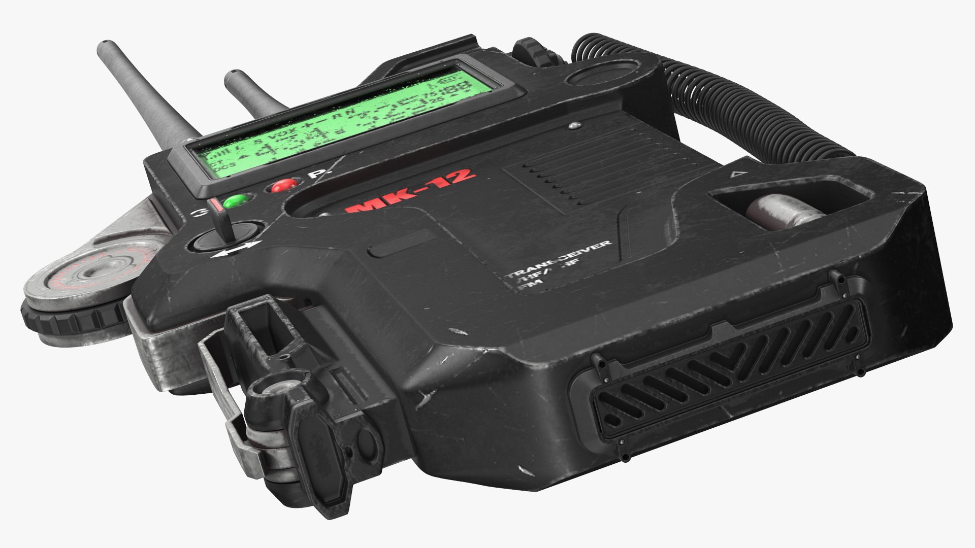 3D Futuristic Radio Device Old model - TurboSquid 2099724