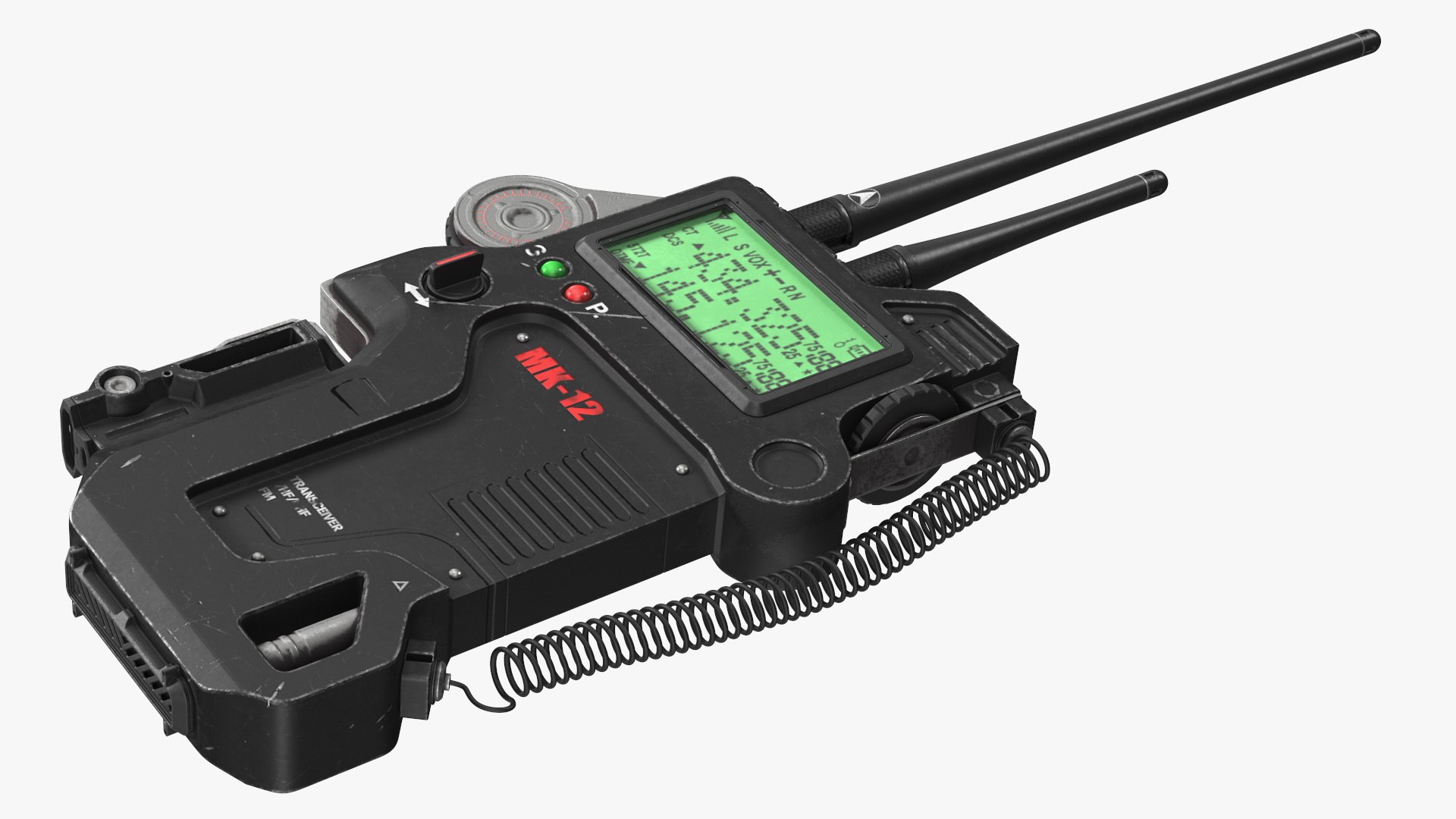 3D Futuristic Radio Device Old model - TurboSquid 2099724