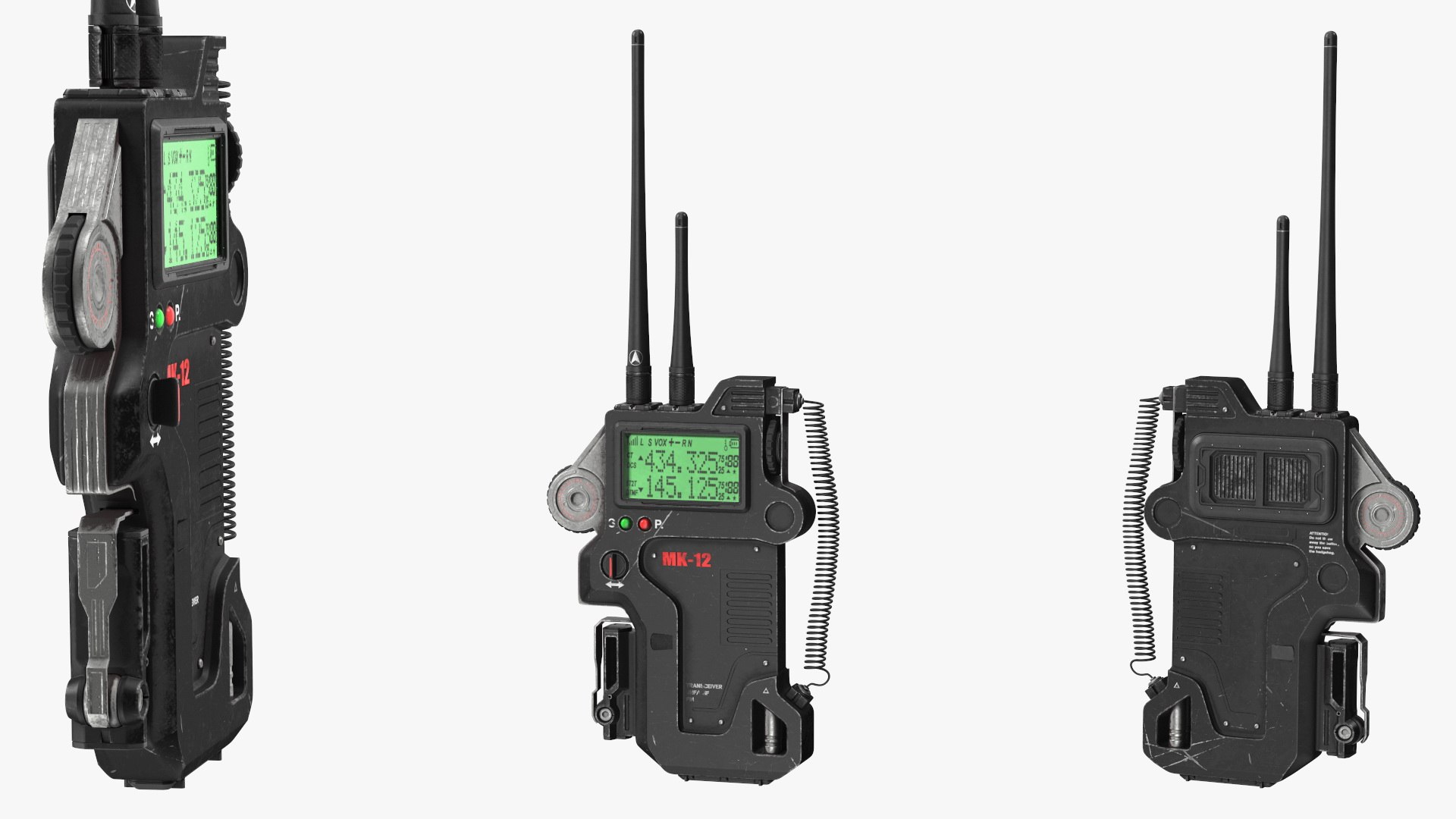 3D Futuristic Radio Device Old model - TurboSquid 2099724