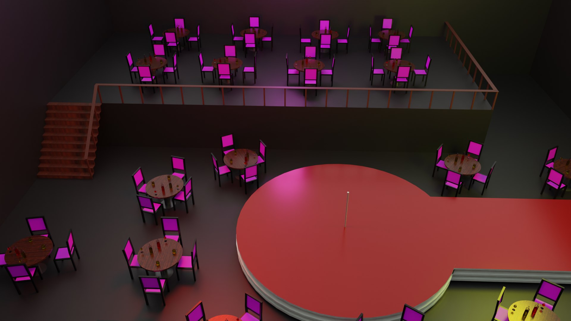 Night Club 3D Model - TurboSquid 1924117