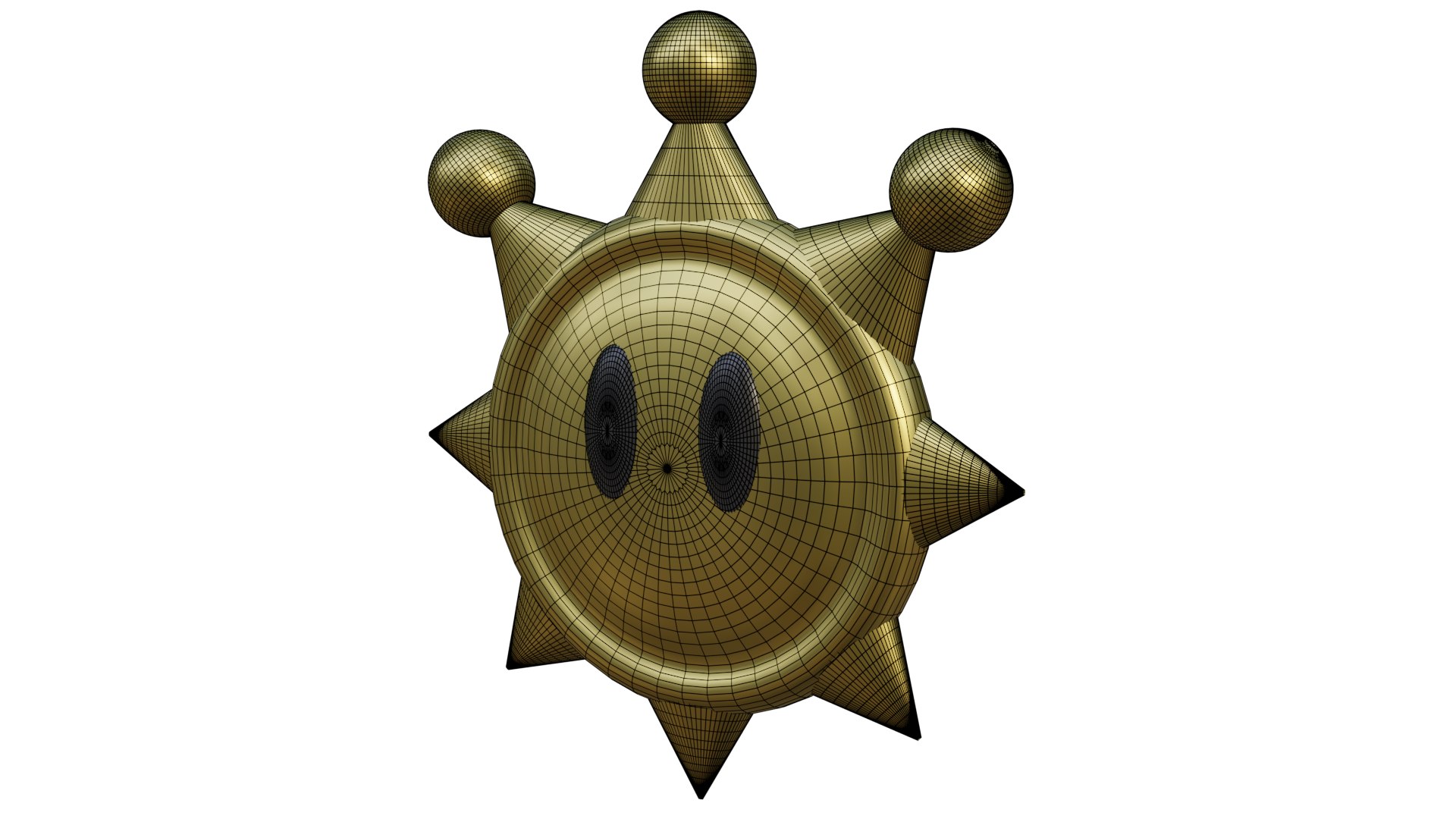 Free Shine Sprite From Super Mario Sunshine 3D Model - TurboSquid 1898762