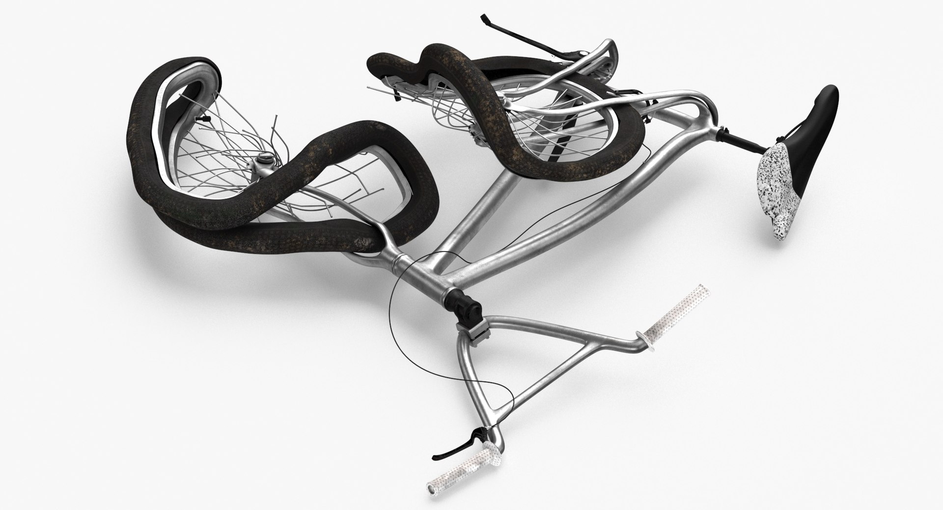 3D Bike Destroyed - TurboSquid 1978605