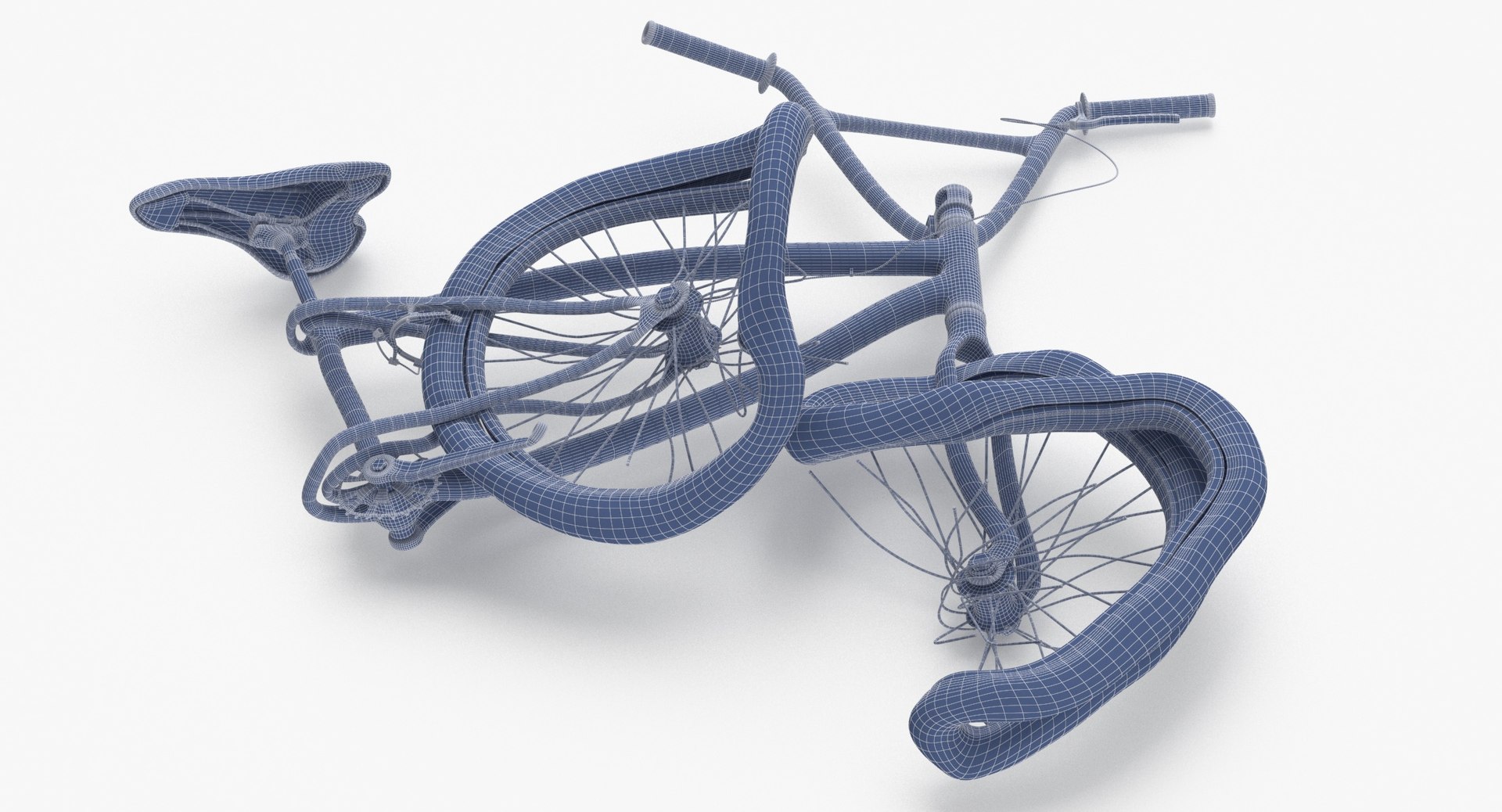 3D Bike Destroyed - TurboSquid 1978605