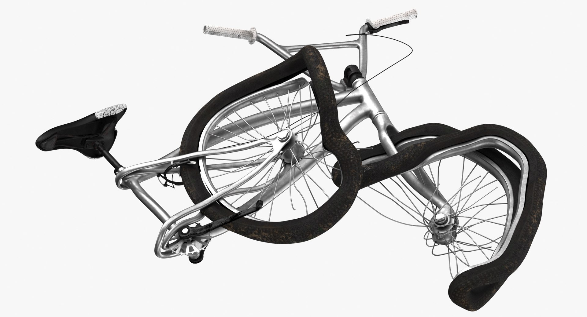 3D Bike Destroyed - TurboSquid 1978605