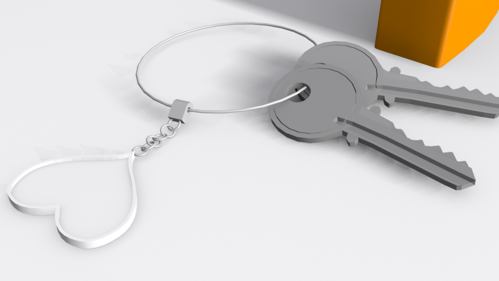 3D Padlock And Keys Model - TurboSquid 1923351