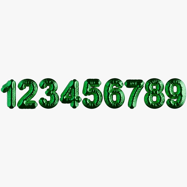 Free 3D Numbers Models | TurboSquid