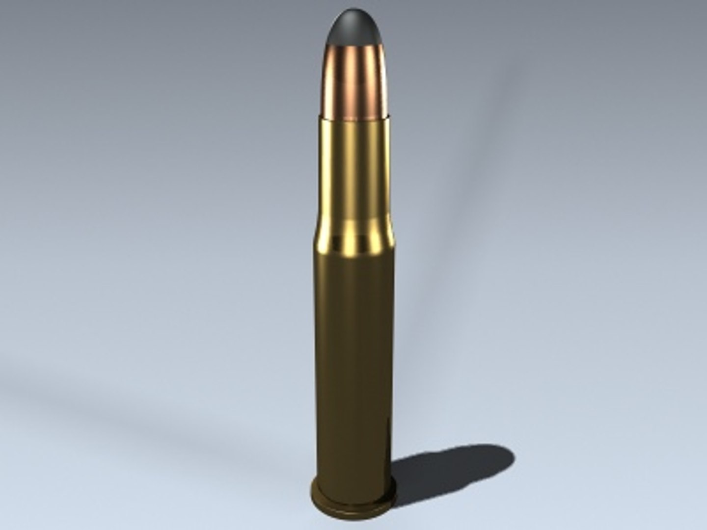 30-30 Cartridge 3d Model