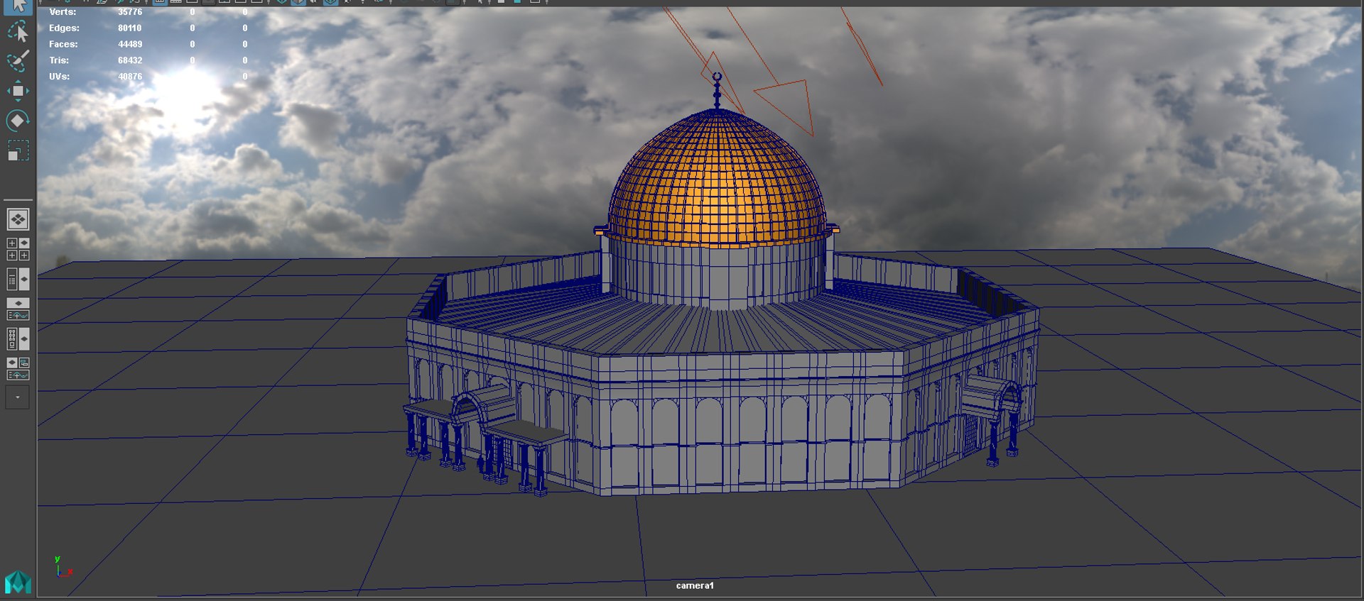 3D Al-aqsa Mosque Model - TurboSquid 1203722