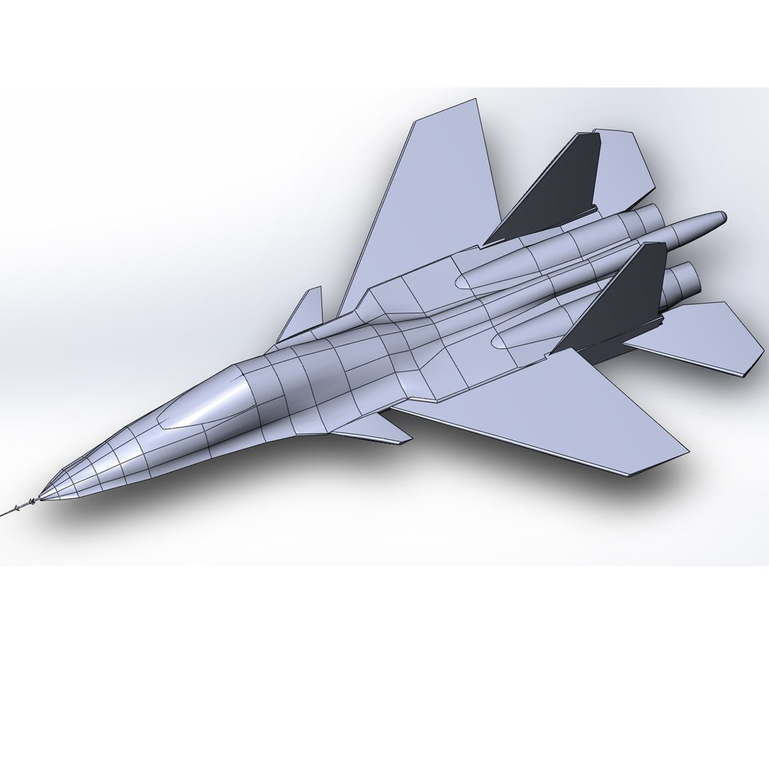 Su34 3d Model