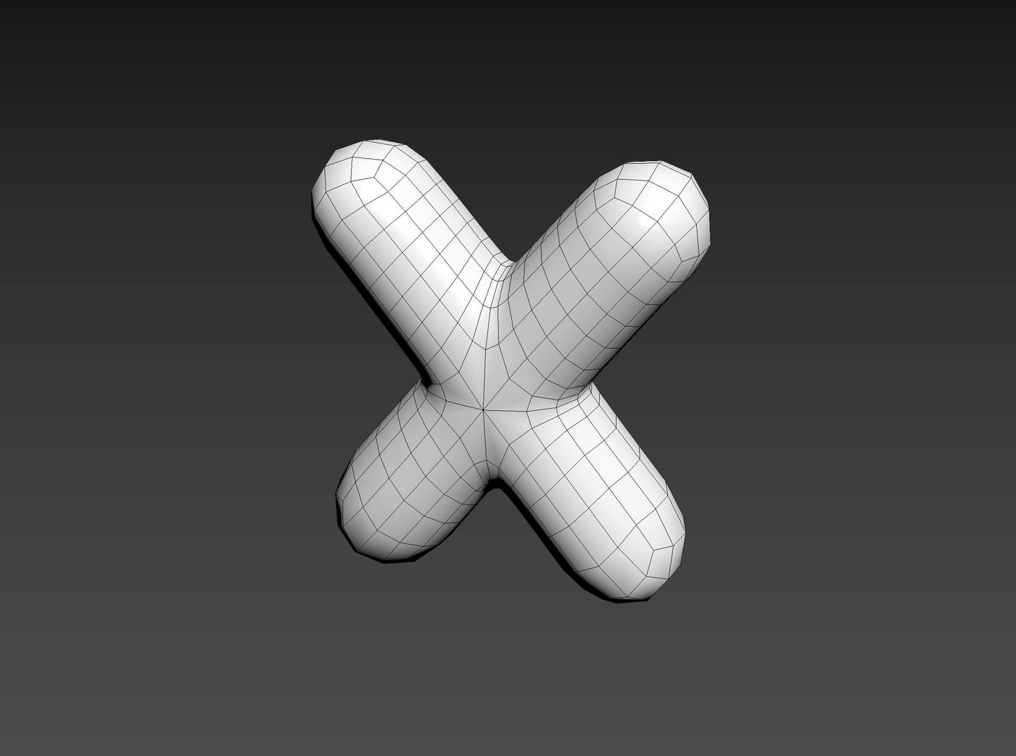 3D Model X Alphabet - TurboSquid 2305119