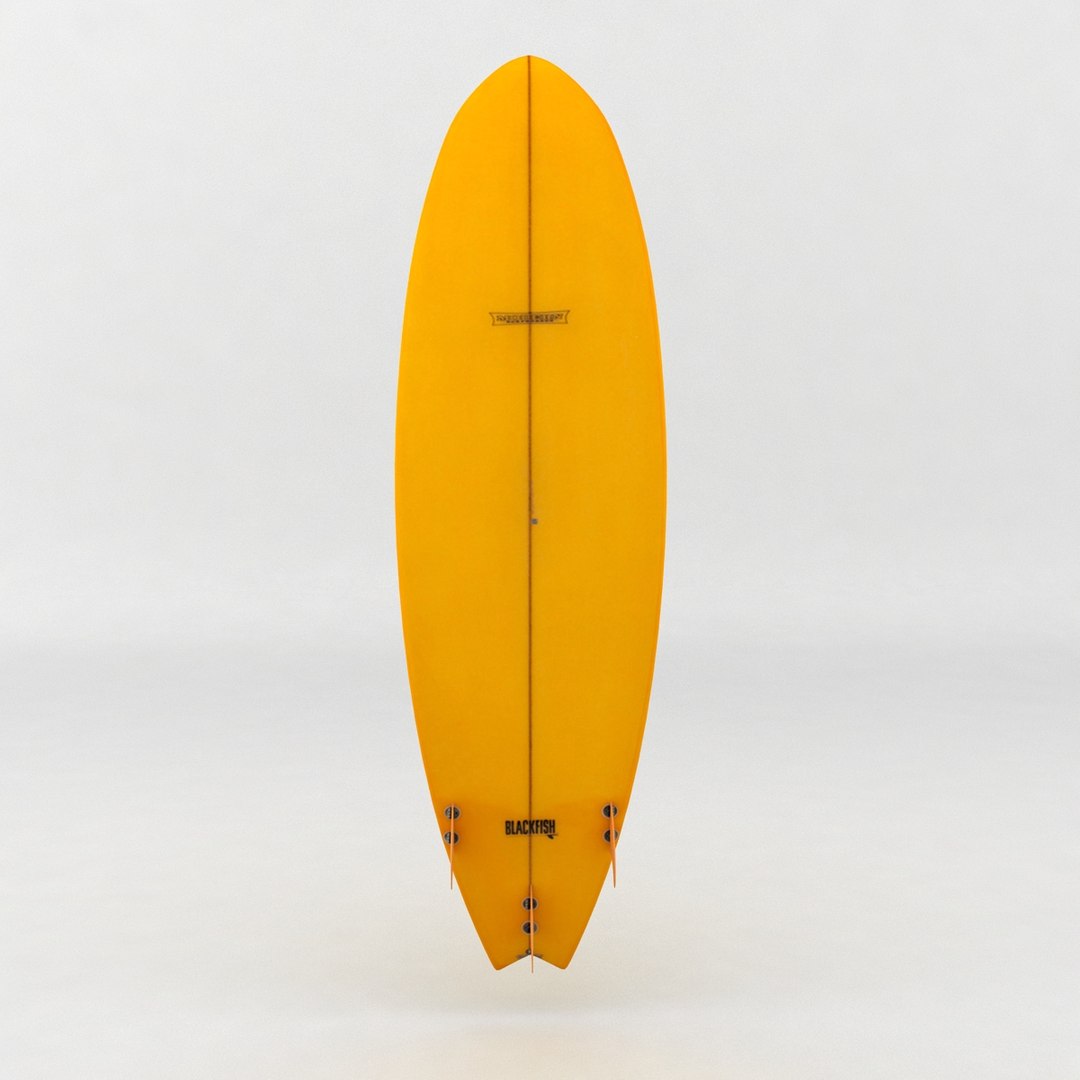 Surfboard Orange Board Max