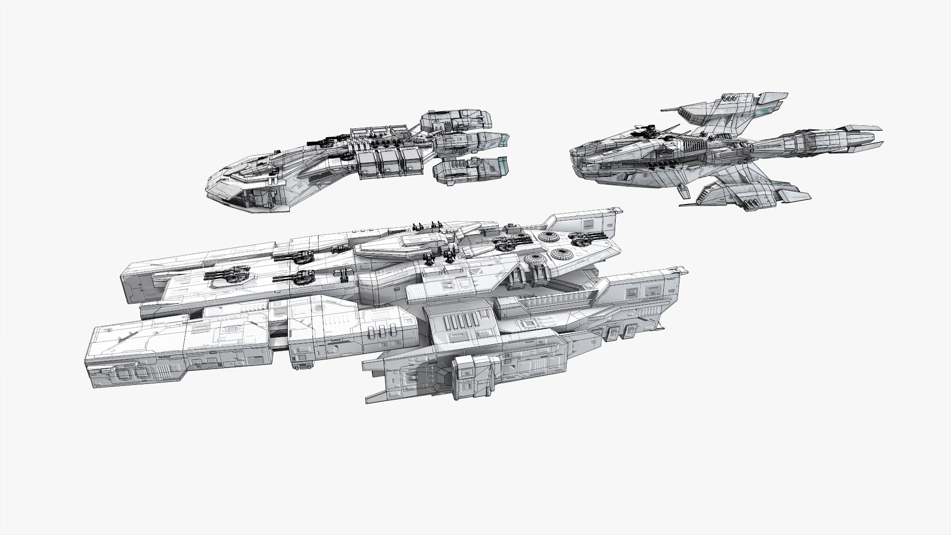 3D model Spacecrafts NextGEN - PACK05 - TurboSquid 1899577