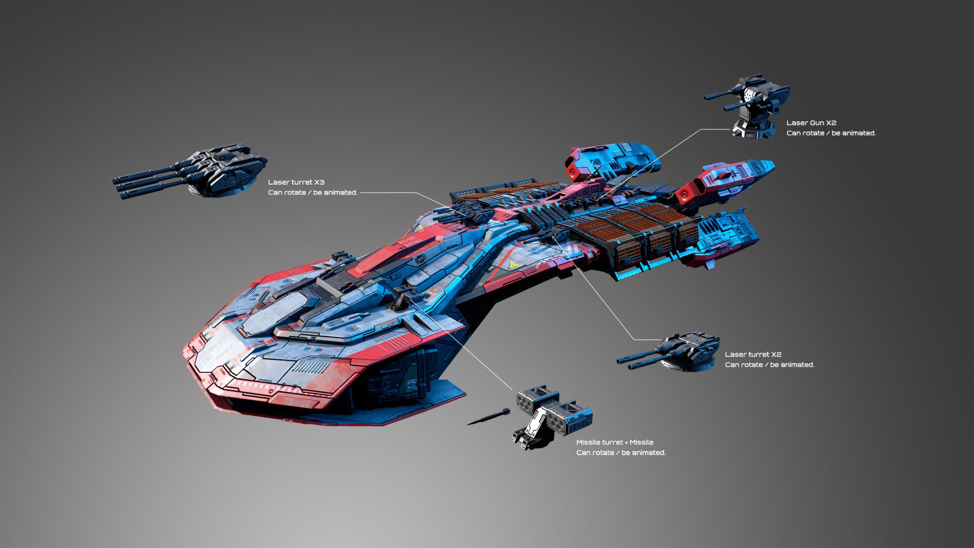 3D model Spacecrafts NextGEN - PACK05 - TurboSquid 1899577