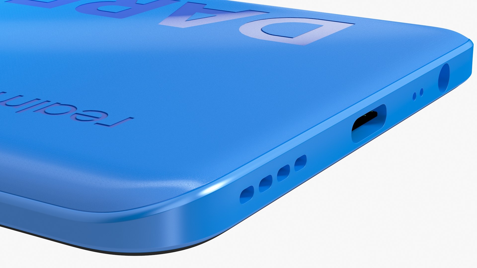 3D Realme 8 Pro Infinite Blue - TurboSquid 1717263
