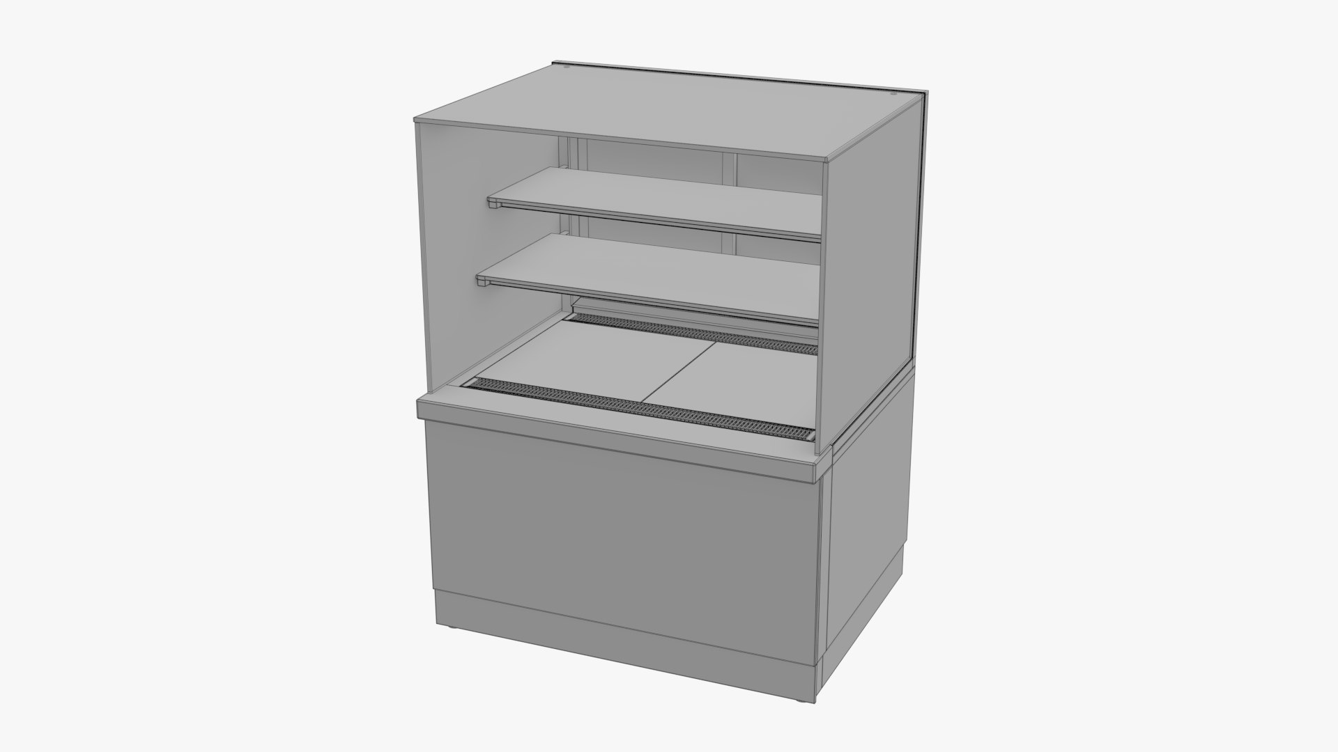 Pastry display unit model - TurboSquid 1473575