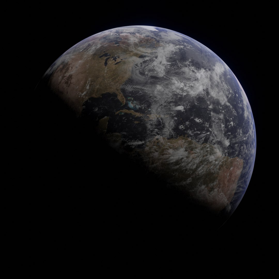 3D Earth Atmosphere Model - TurboSquid 1602055